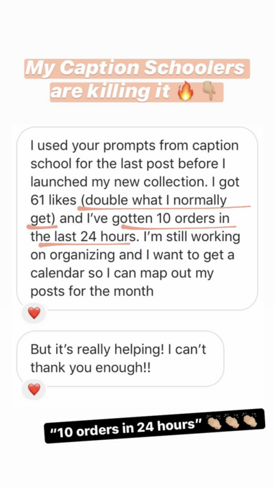 Sarah Airey Co. | Caption School