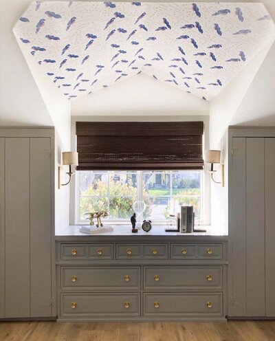 DIY Faux Wallpaper Ideas