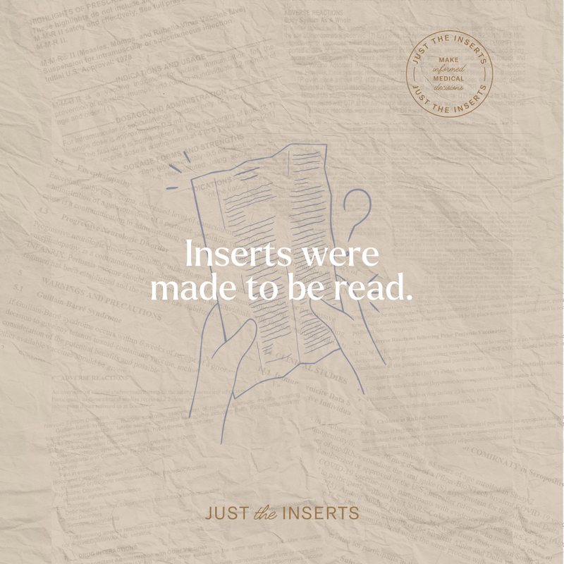 Just the Inserts | About Just the Inserts | About