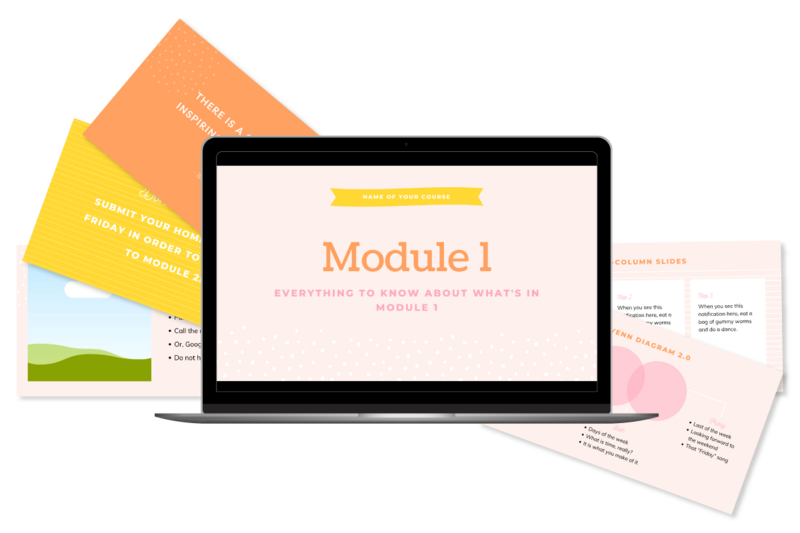 Complete DIY Course Design Kit