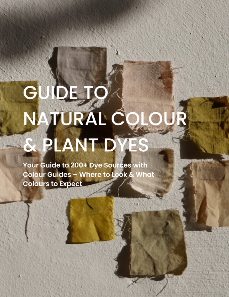 Free Natural Dye Resources: Tutorials, Articles & Guides