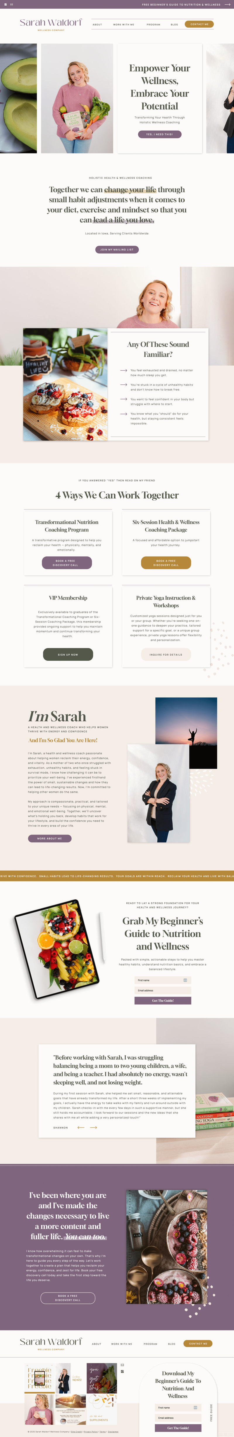 Hire Jessica | Showit Website Design for Female Entrepreneurs