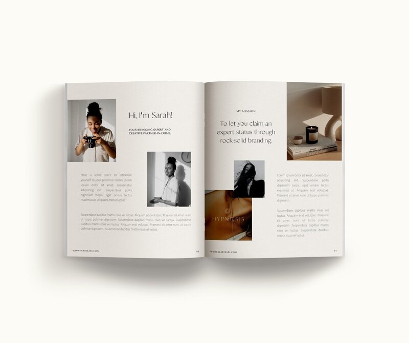 Canva pricing guide template Wabi Sabi | Wonderlik Webdesign Canva pricing guide template Wabi Sabi | Wonderlik Webdesign