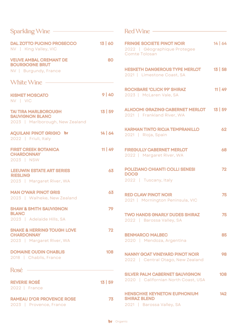 Menu | Kinara Indian Restaurant