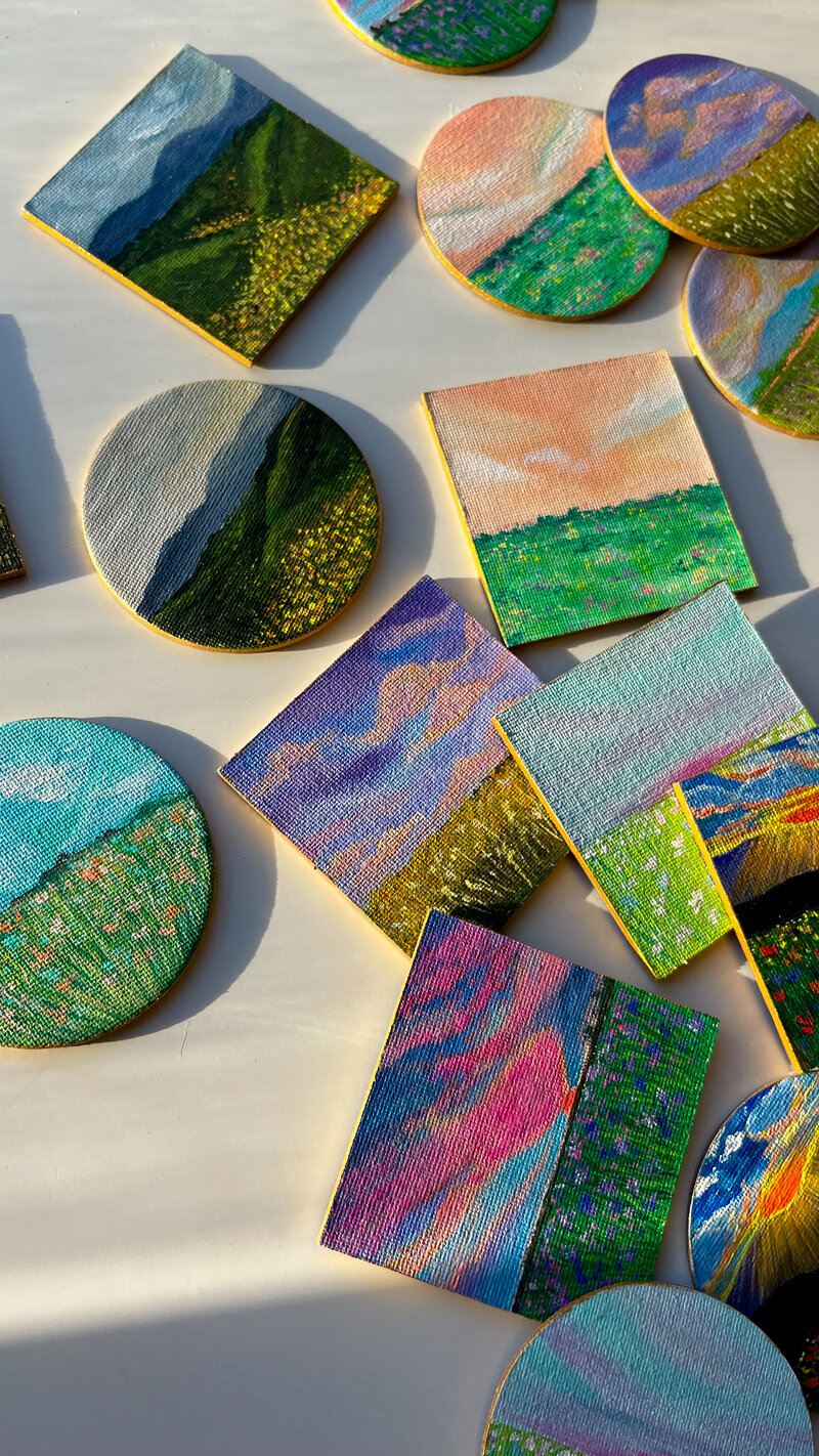 Botanical Watercolor Artist based in Atlanta February Rose