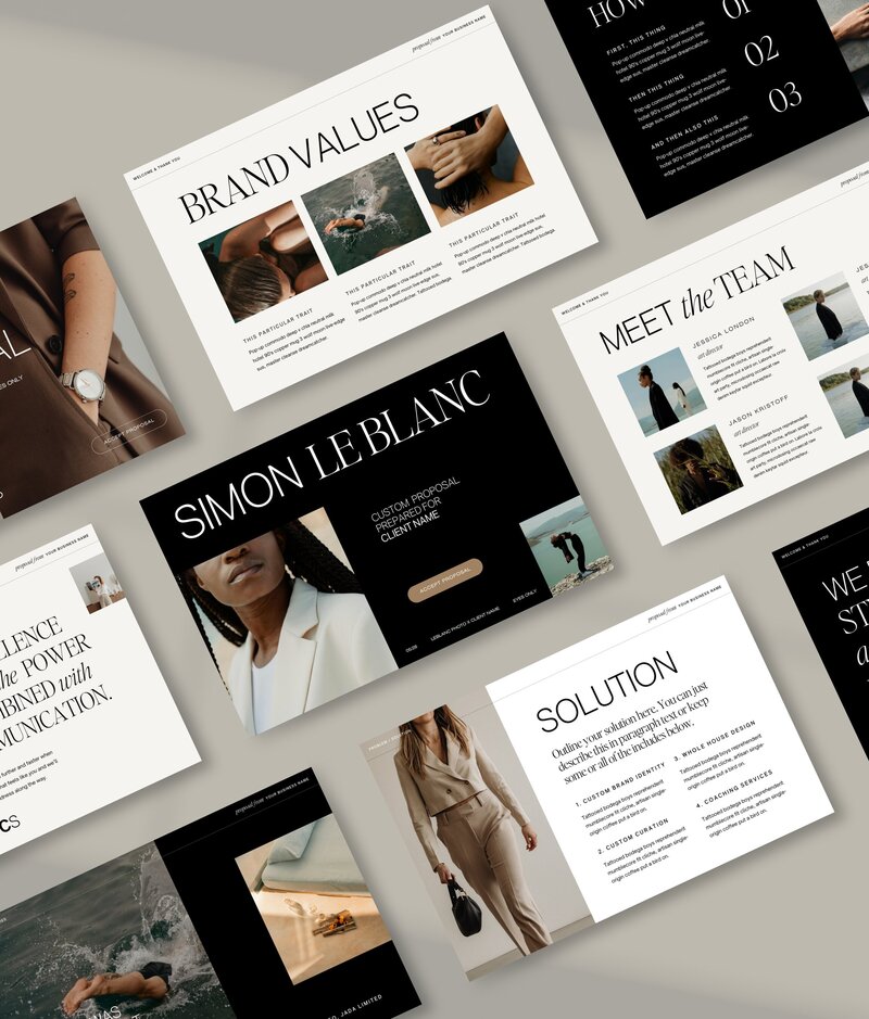 Shop All Showit Website & Canva Templates | Tonic Site Shop