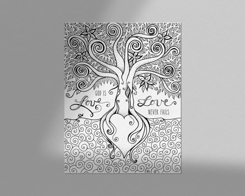 Life Beautiful Coloring Book