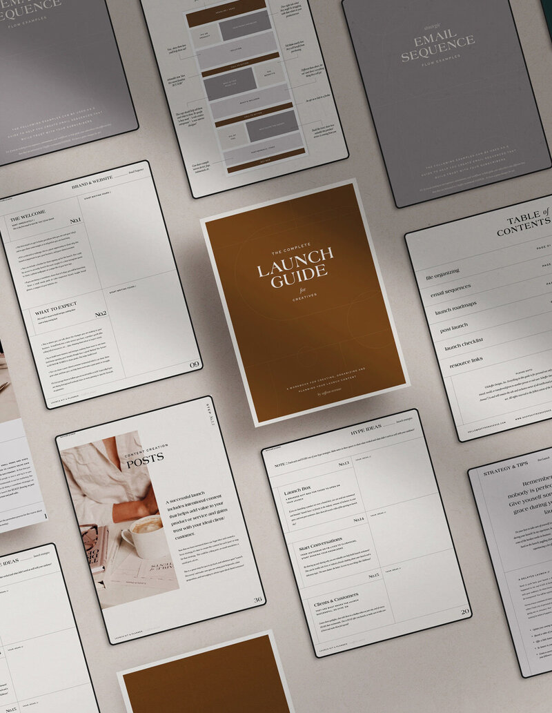 Launch Planner, Guide and Launch Templates | Shop Saffron Avenue, Brand ...