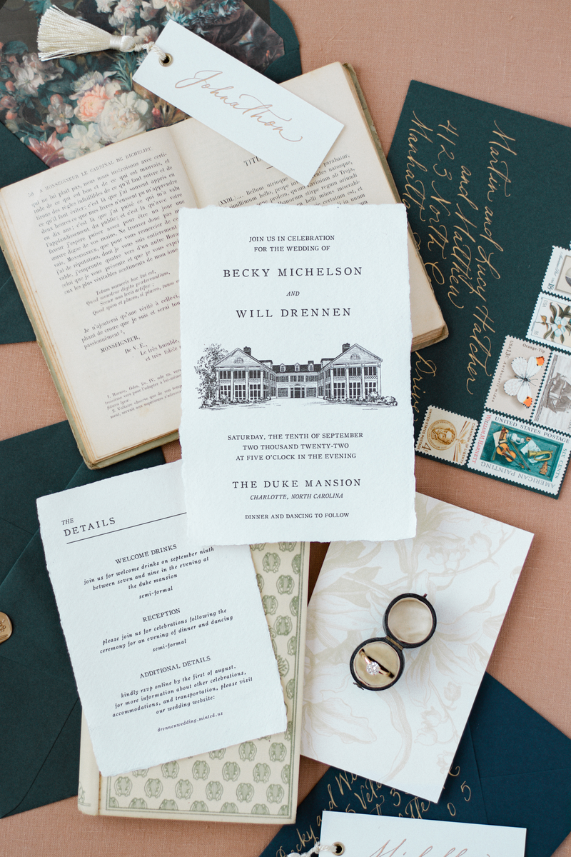 Fine Art Wedding Stationery | Morgan Riley Design