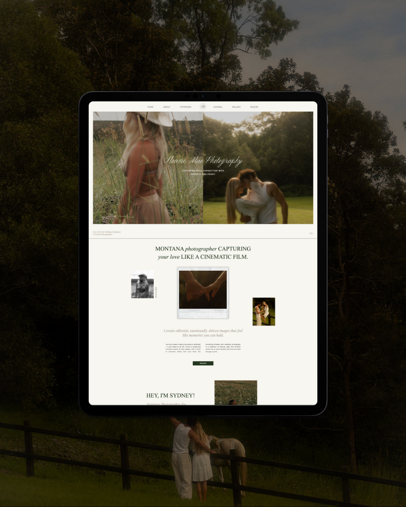 Shop Showit Website Templates | Nectar Design Co