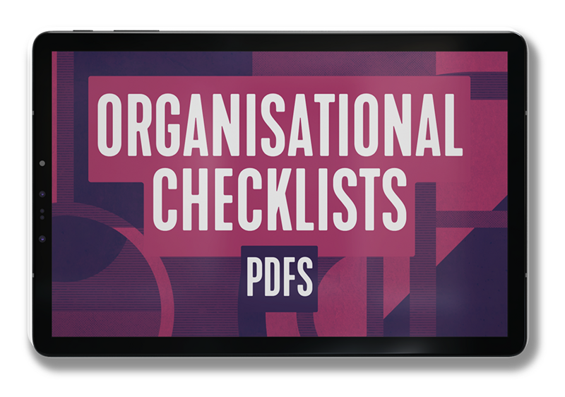 Ultimate Organizational Checklists | Transforming Basketball
