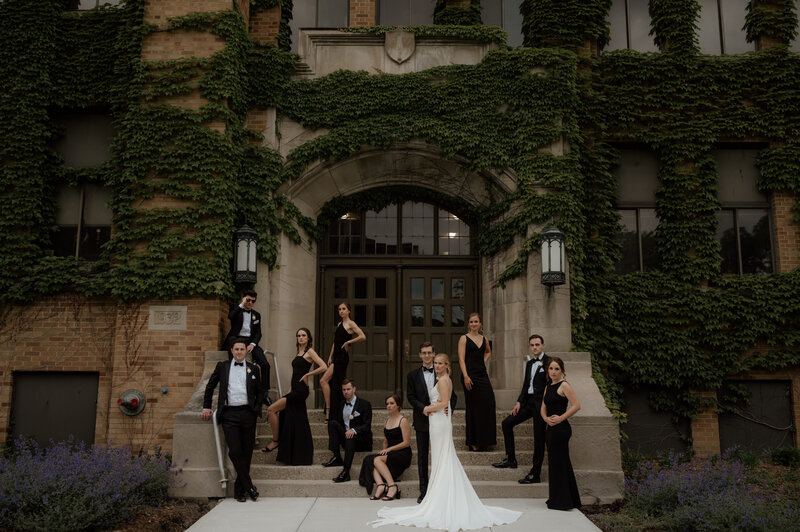 ART DECO ENGAGEMENT SESSION MILWAUKEE WISCONSIN