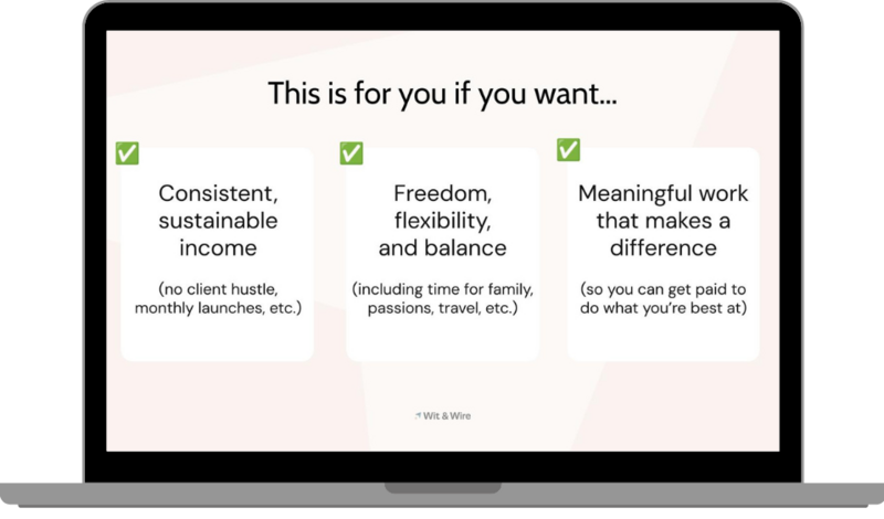 Wit & Wire - Course Creation & Online Business Programs