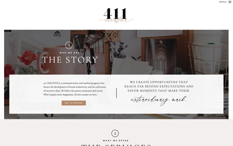 Portfolio| Showit Websites by Heather Jones Creative | Showit Website ...