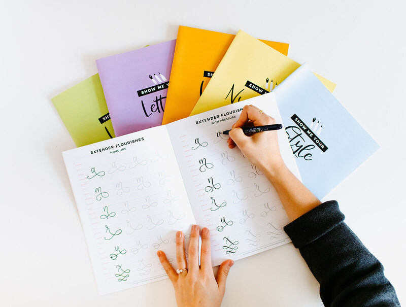 Learn Modern Calligraphy | The Happy Ever Crafter Bundle