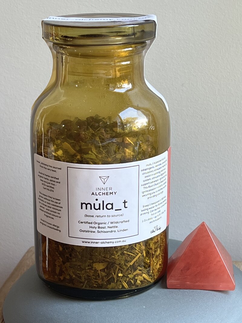 Mula tea root chakra