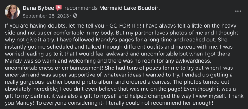 Apply To Our Fierce Over 40 Boudoir Experience | Mermaid Lake Boudoir