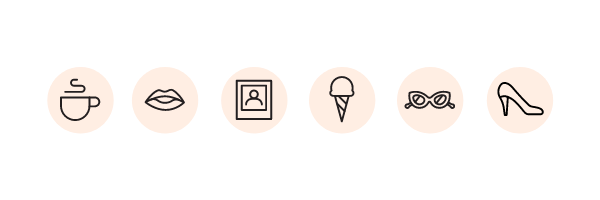 Shop Brand Kit : The Socialite - Feminine Brand, Blog Logo