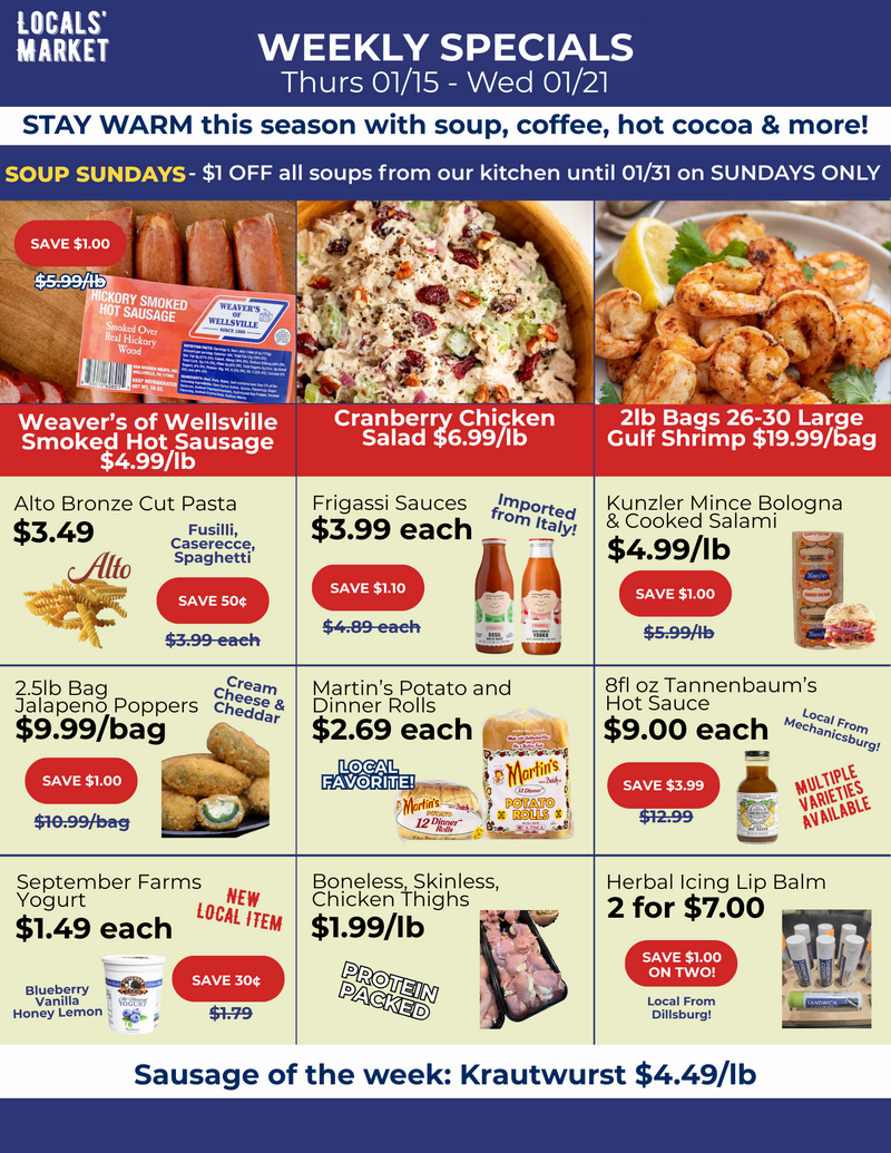 Locals’ Market | Grocery Store and Sandwich Shop - Dillsburg, PA