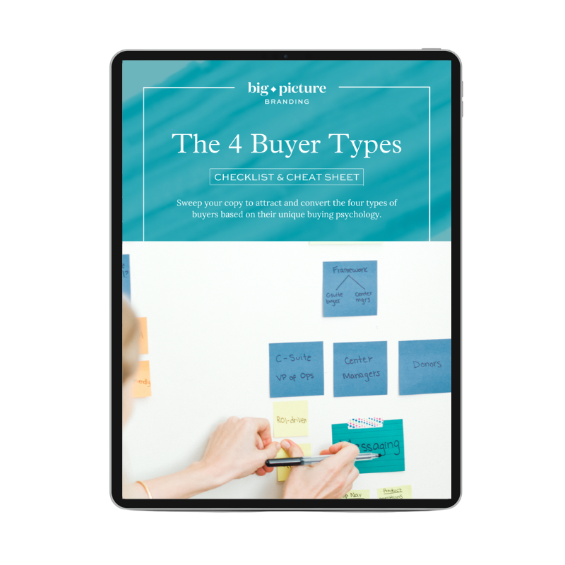 4 Buyer Types Checklist