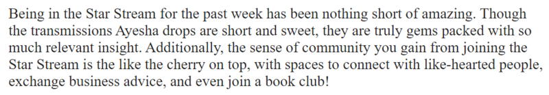 The Star Stream 💫🦋