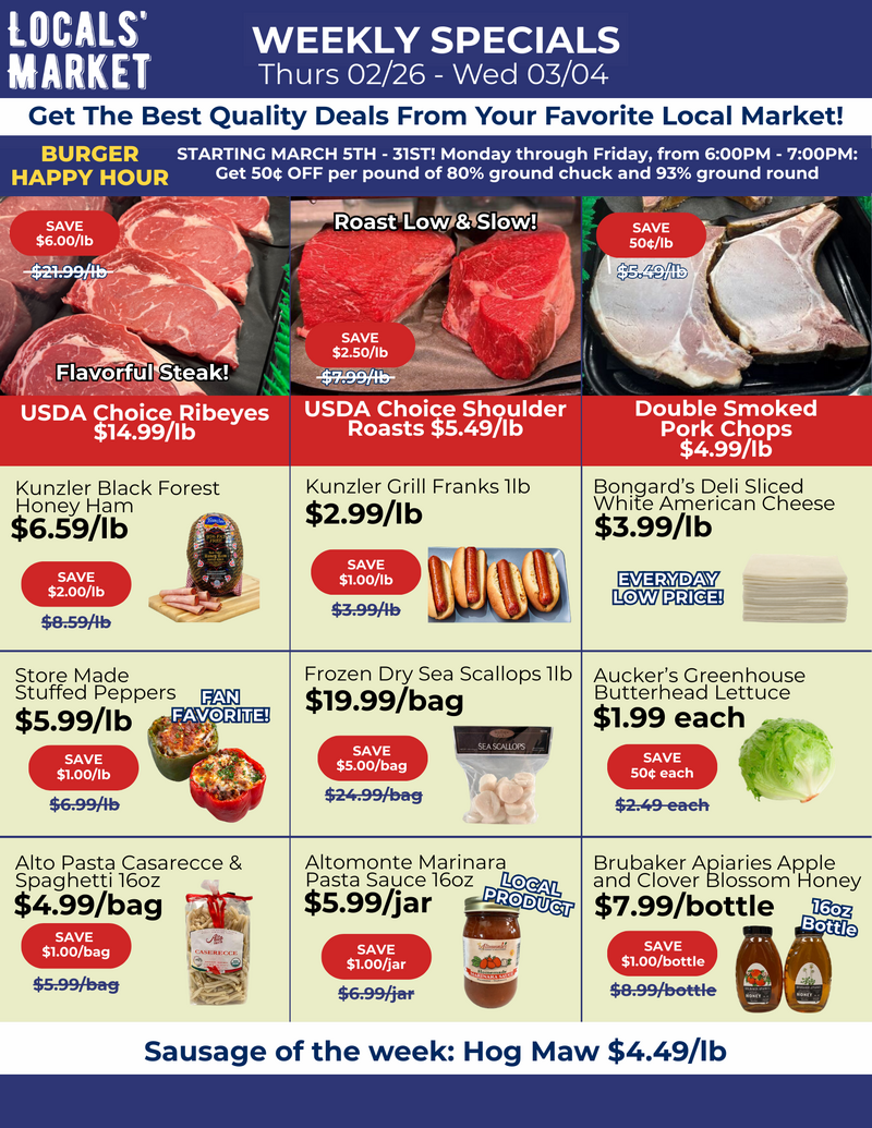 Locals’ Market | Grocery Store and Sandwich Shop - Dillsburg, PA