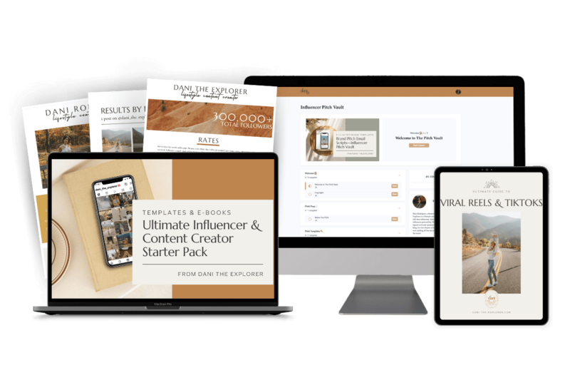 Influencer Template Bundle by Dani The Explorer