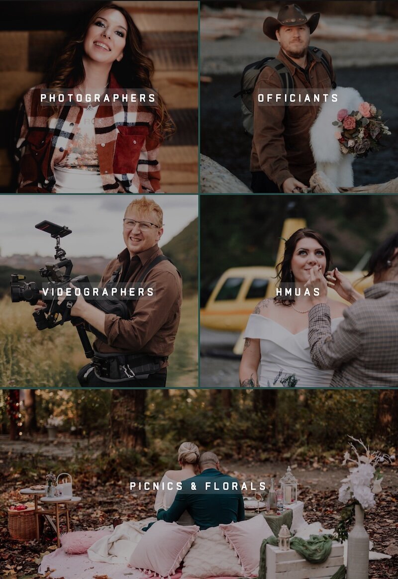 All Inclusive Small Wedding Packages | EZ Elopements