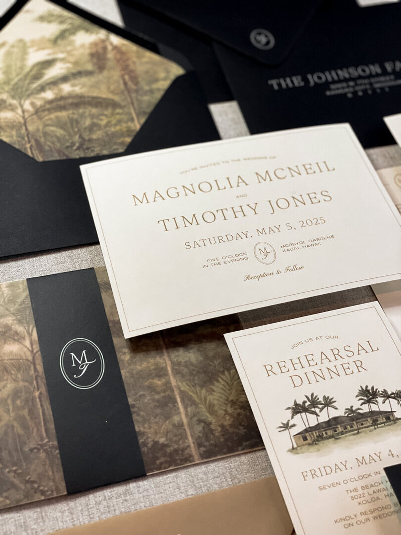 East + West Designs | One-of-a-Kind Wedding Invitations