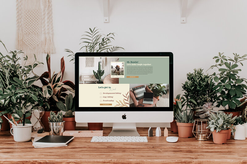 S&V Creative - Brand & Showit Web Design For Authors