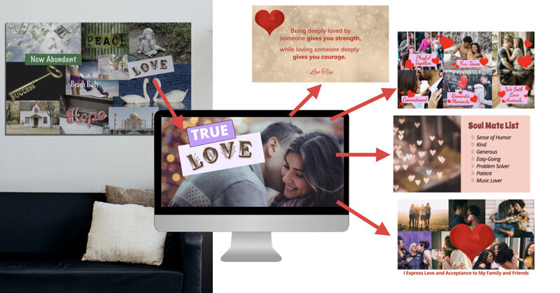 Digital Vision Board Examples