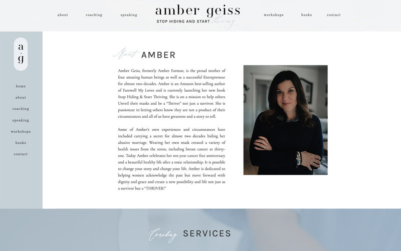 Portfolio| Showit Websites by Heather Jones Creative | Showit Website ...