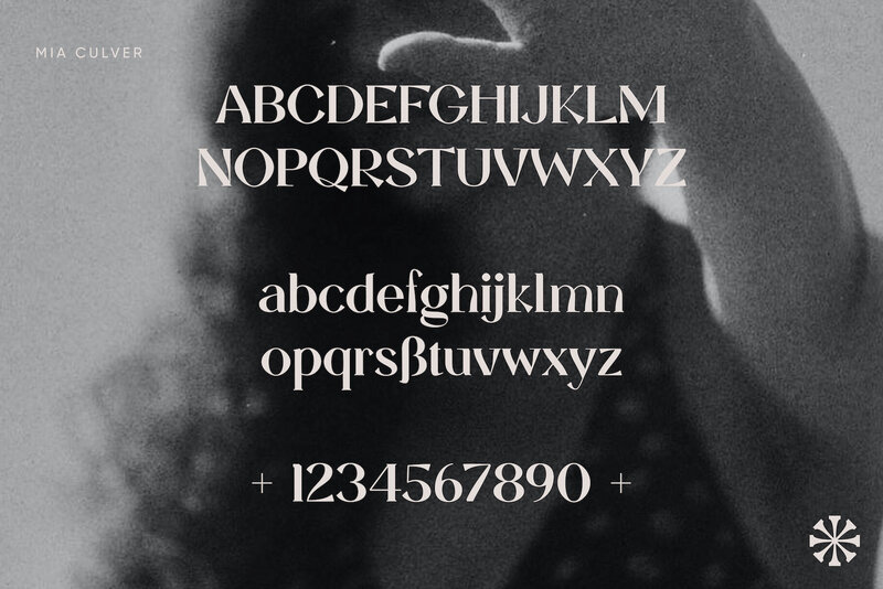 Mia Culver – Cool Display Serif Font by Local Desk Design