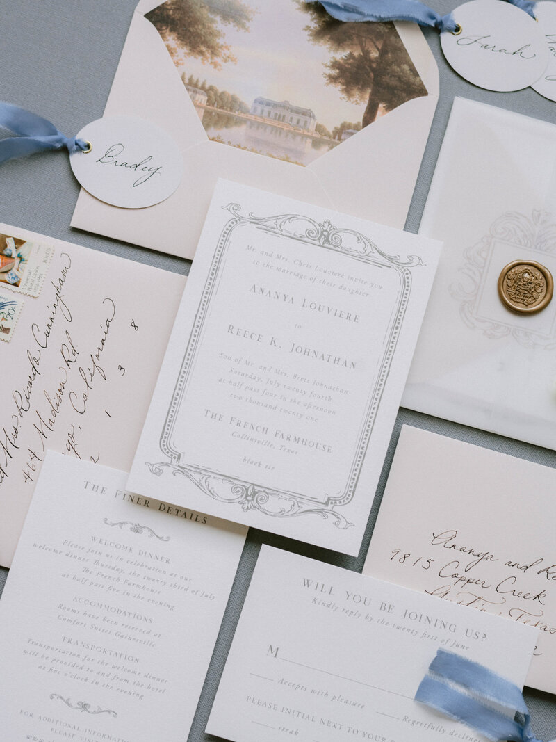 Fine Art Wedding Stationery | Morgan Riley Design