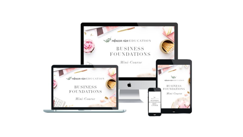 Business Foundations Bundle | Rebecca Rice Photography