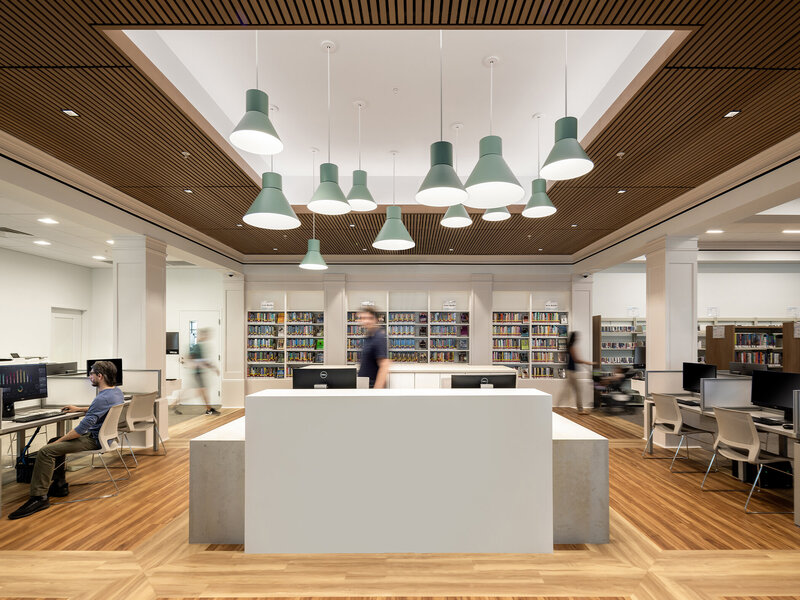 Riverdale Public Library | Sweet Sparkman Architects