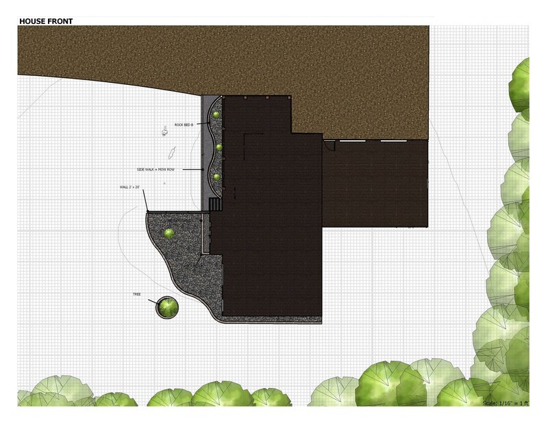 Landscape Design in Airdrie, 2D & 3D Landscape Design