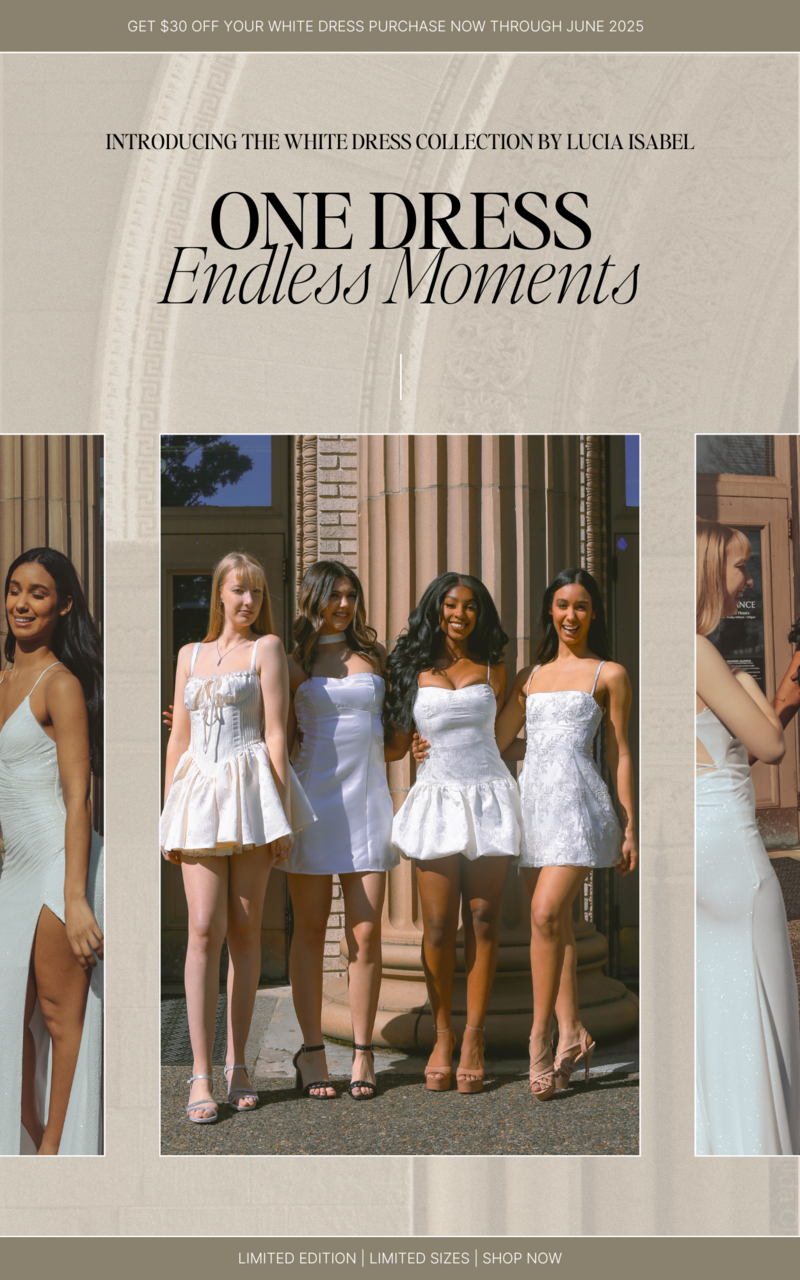 Lucia Isabel Collection | Luxury Dress Experience