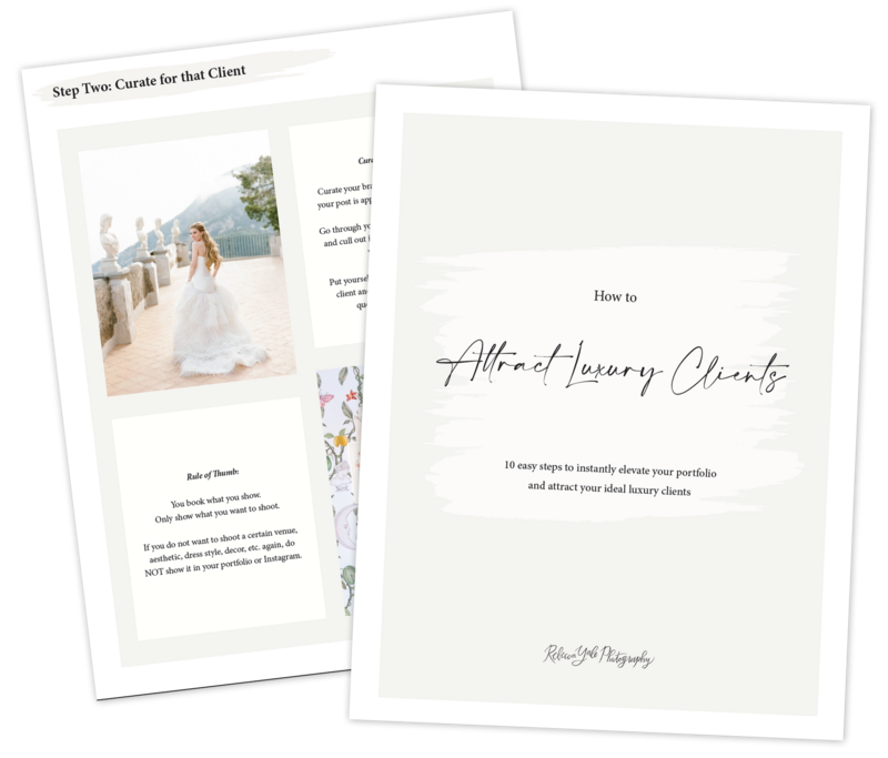 10 Steps to Attracting Luxury Wedding Photography Clients 10 Steps to Attracting Luxury Wedding Photography Clients