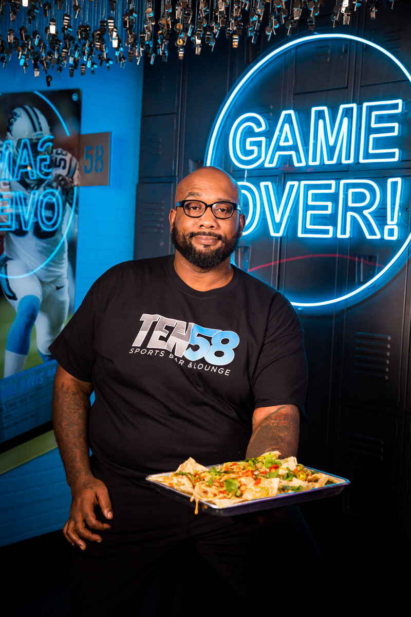 ABOUT | Ten58 Sports Bar and Lounge | Owned by Thomas Davis, former Carolina Panther