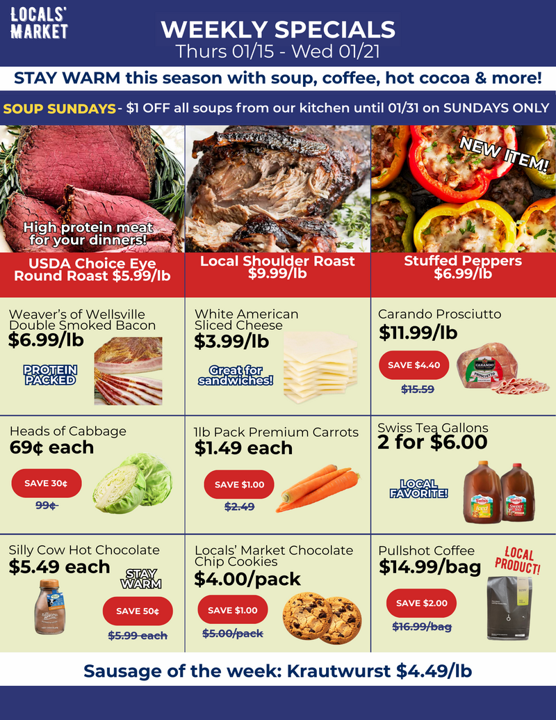 Locals’ Market | Grocery Store and Sandwich Shop - Dillsburg, PA