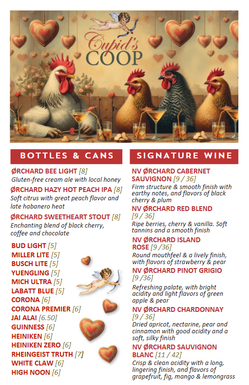 Premium Spirits & High-End Cocktails - The COOP At The Ørchard