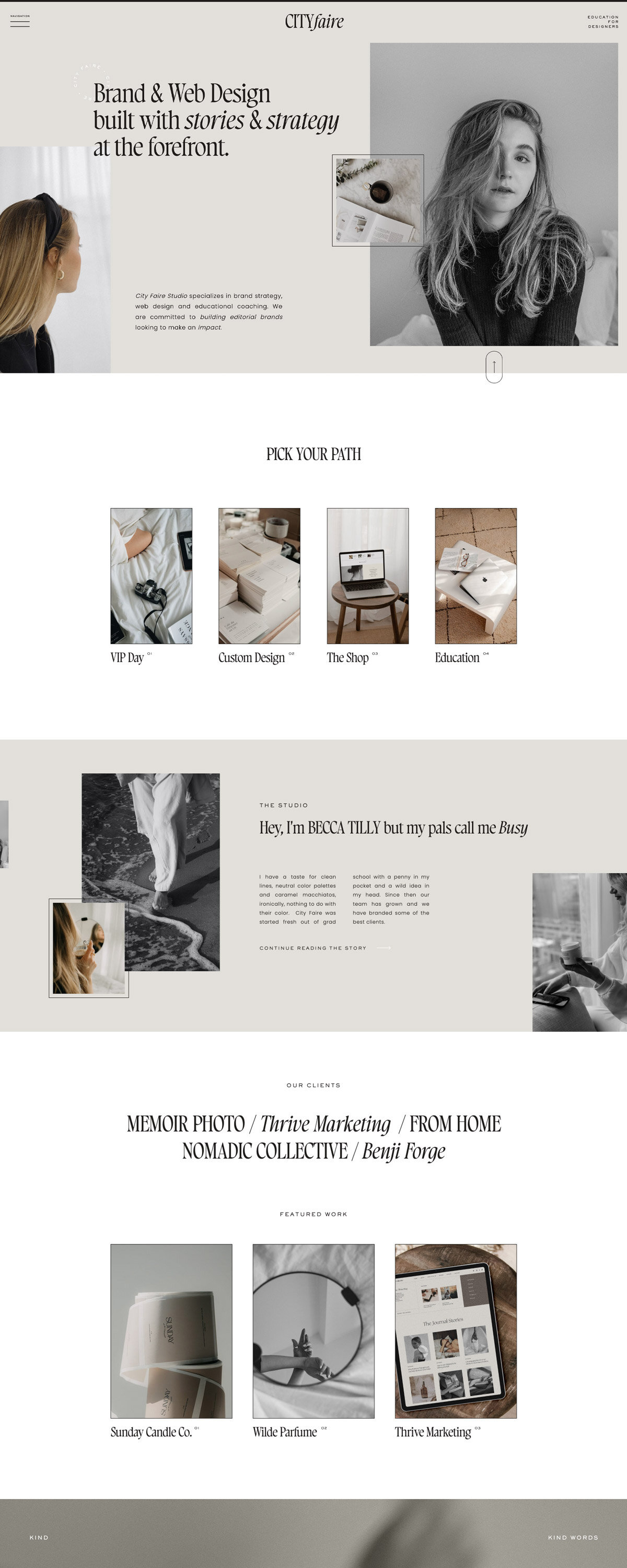 Best Showit Templates for Creative Entrepreneurs | Northfolk